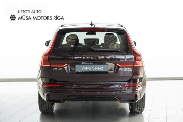 Violet Volvo XC60 2025 in Riga, with an engine capacity of 2.00 L and mileage of 8 thousand km for 60990 €, photo 4 on AUTOMOTO.COM.LV
