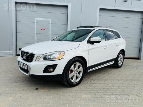 White Volvo XC60 2009 in Riga, with an engine capacity of 2.40 L and mileage of 0 thousand km for 7840 €, photo 1 on AUTOMOTO.COM.LV