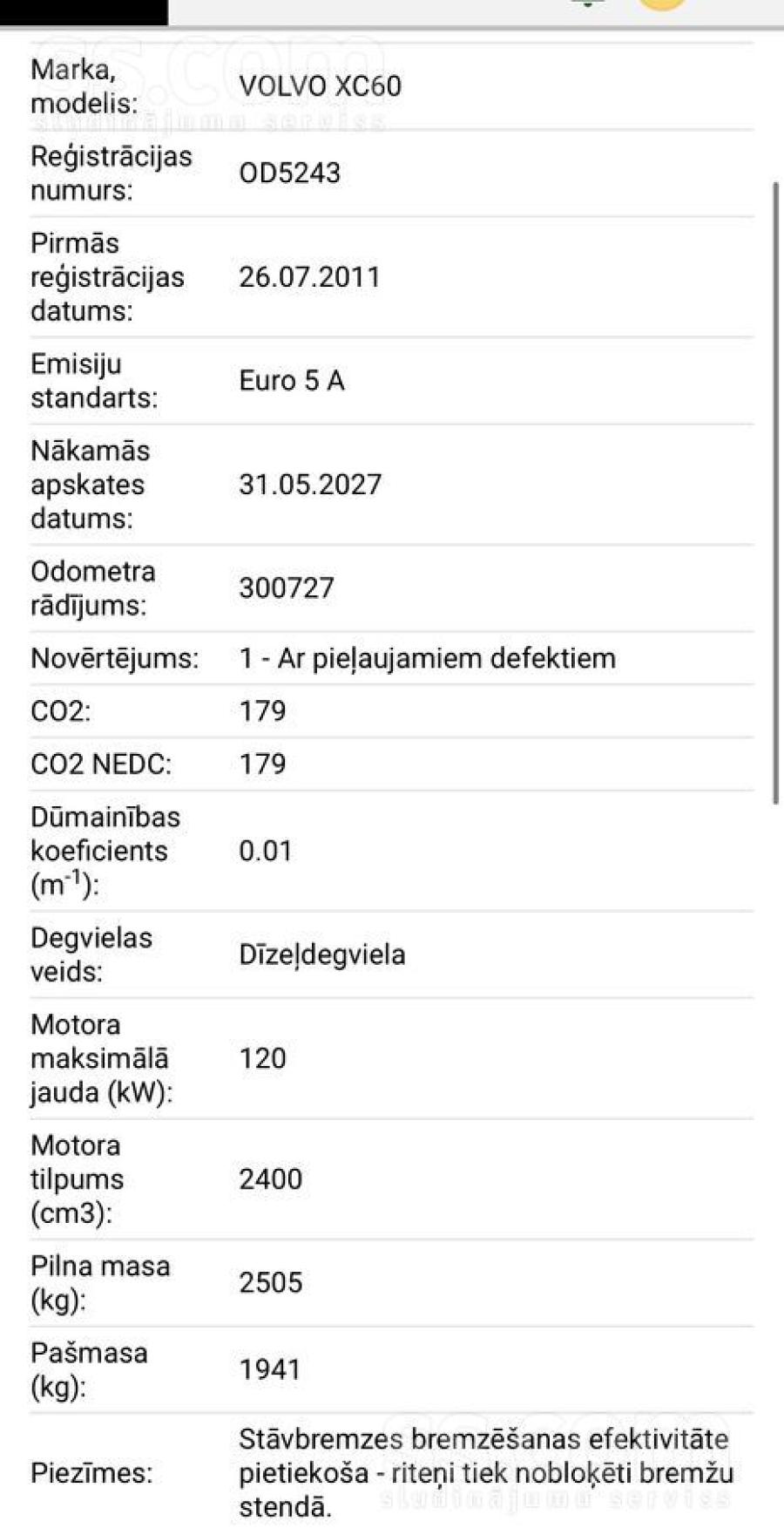 Balts Volvo XC60 2011 Rīga, ar dzinēja tilpumu 2.40 L un nobraukumu 298 tūkst. km par 9995 €, foto 21 vietnē AUTOMOTO.COM.LV