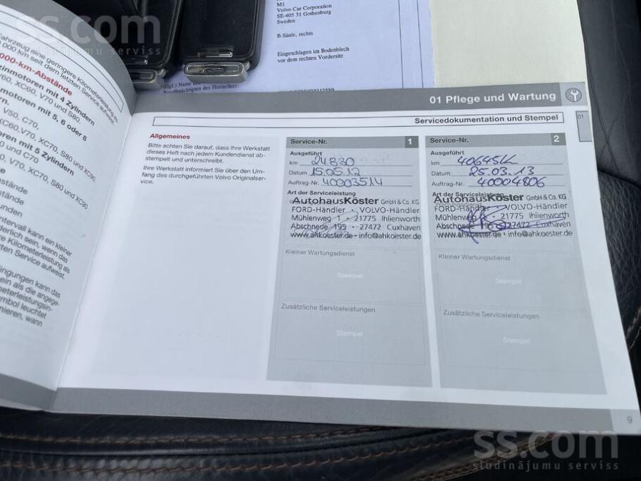 Белый Вольво ХС60 2011 в Огре, объемом двигателя 2.00 л и пробегом 0 тыс. км за 9970 €, фото 30 на AUTOMOTO.COM.LV