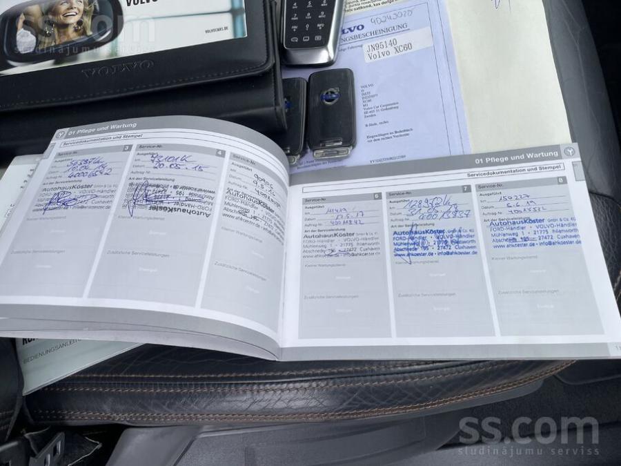 Белый Вольво ХС60 2011 в Огре, объемом двигателя 2.00 л и пробегом 0 тыс. км за 9970 €, фото 31 на AUTOMOTO.COM.LV