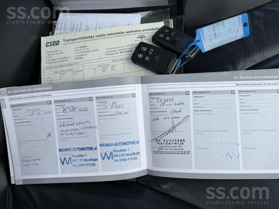 Белый Вольво ХС60 2011 в Рига, объемом двигателя 2.00 л и пробегом 265 тыс. км за 9750 €, фото 21 на AUTOMOTO.COM.LV