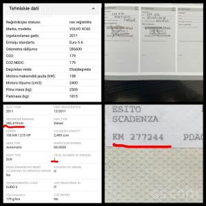 Balts Volvo XC60 2011 Jūrmala, ar dzinēja tilpumu 2.40 L un nobraukumu 286 tūkst. km par 8850 €, foto 35 vietnē AUTOMOTO.COM.LV