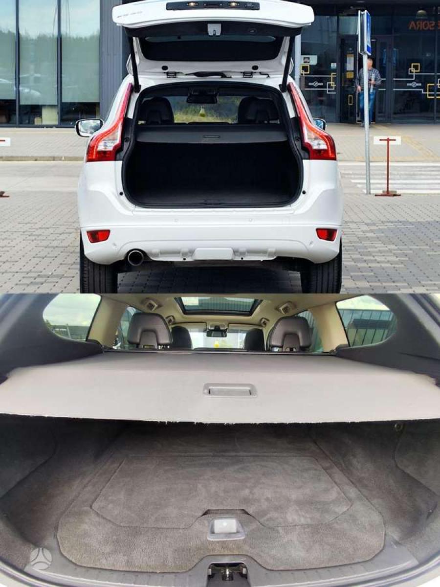 White Volvo XC60 2011 in Siauliai, with an engine capacity of 2.00 L and mileage of 269 thousand km for 10800 €, photo 19 on AUTOMOTO.COM.LV