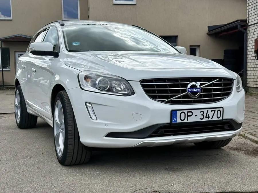 White Volvo XC60 2013 in Riga, with an engine capacity of 2.40 L and mileage of 213 thousand km for 2000 €, photo 1 on AUTOMOTO.COM.LV