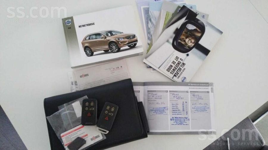White Volvo XC60 2013 in Riga, with an engine capacity of 2.40 L and mileage of 288 thousand km for 13300 €, photo 15 on AUTOMOTO.COM.LV