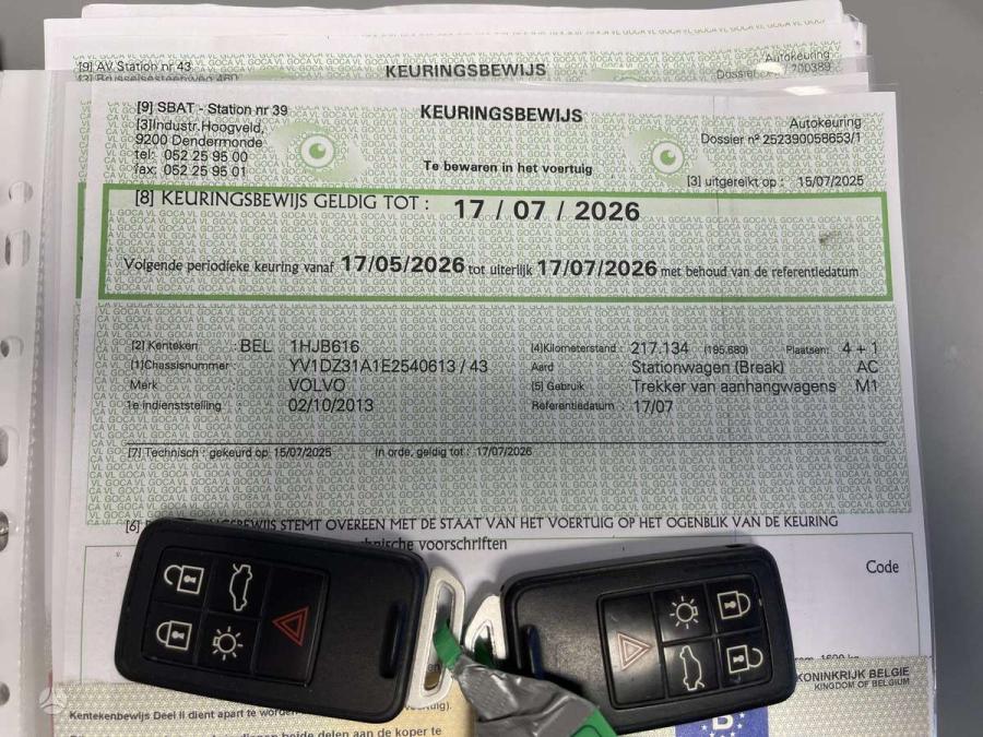 Белый Вольво ХС60 2013 в Каунас, объемом двигателя 1.98 л и пробегом 230 тыс. км за 11600 €, фото 16 на AUTOMOTO.COM.LV