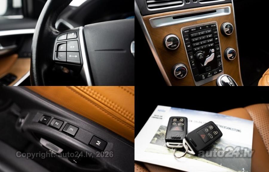 White Volvo XC60 2013 in Tallinn, with an engine capacity of 2.40 L and mileage of 199 thousand km for 14999 €, photo 16 on AUTOMOTO.COM.LV