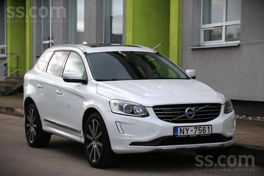 White Volvo XC60 2013 in Riga, with an engine capacity of 2.40 L and mileage of 166 thousand km for 10995 €, photo 5 on AUTOMOTO.COM.LV
