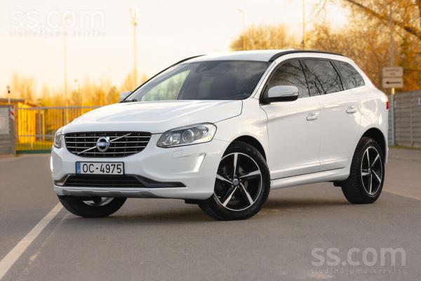 White Volvo XC60 2014 in Jelgava, with an engine capacity of 2.00 L and mileage of 0 thousand km for 10950 €, photo 4 on AUTOMOTO.COM.LV