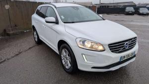 White Volvo XC60 2014 in Vilnius, with an engine capacity of 1.98 L and mileage of 242 thousand km for 10300 €, photo  on AUTOMOTO.COM.LV