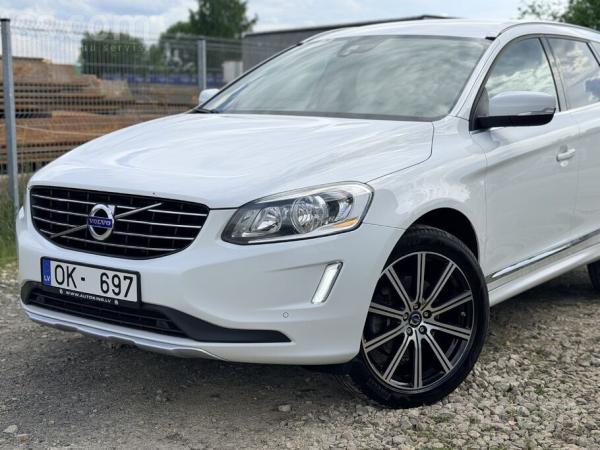 White Volvo XC60 2014 in Riga, with an engine capacity of 2.00 L and mileage of 255 thousand km for 11995 €, photo 1 on AUTOMOTO.COM.LV