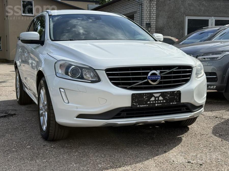 White Volvo XC60 2014 in Riga, with an engine capacity of 2.00 L and mileage of 0 thousand km for 9800 €, photo 1 on AUTOMOTO.COM.LV