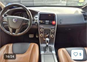 White Volvo XC60 2014 in Vilnius, with an engine capacity of 2.00 L and mileage of 319 thousand km for 8300 €, photo 9 on AUTOMOTO.COM.LV