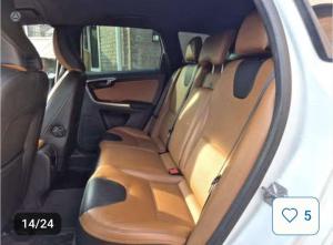 White Volvo XC60 2014 in Vilnius, with an engine capacity of 2.00 L and mileage of 319 thousand km for 8300 €, photo 11 on AUTOMOTO.COM.LV