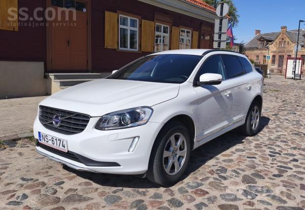 White Volvo XC60 2014 in Jelgava, with an engine capacity of 2.00 L and mileage of 0 thousand km for 8590 €, photo 1 on AUTOMOTO.COM.LV