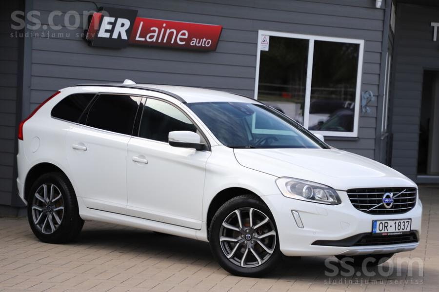 White Volvo XC60 2014 in Tukums, with an engine capacity of 2.00 L and mileage of 263 thousand km for 7900 €, photo 6 on AUTOMOTO.COM.LV
