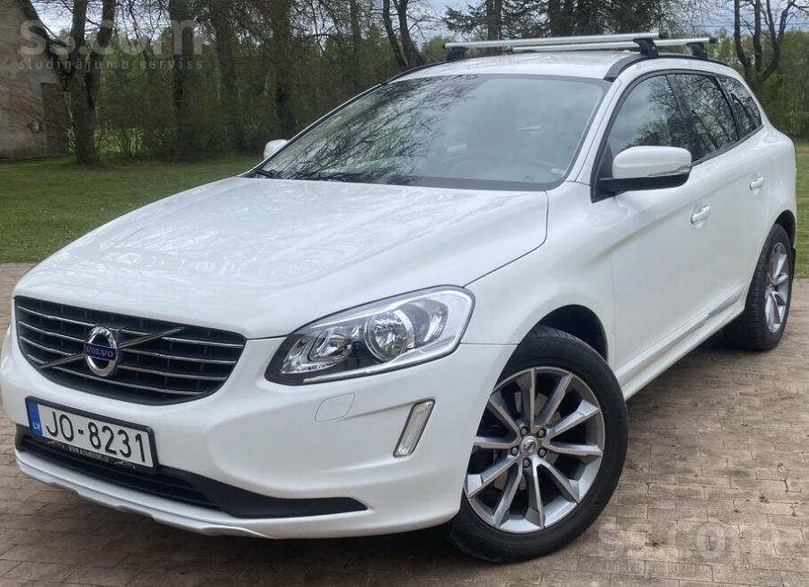 White Volvo XC60 2014 in Riga, with an engine capacity of 2.00 L and mileage of 270 thousand km for 9000 €, photo 5 on AUTOMOTO.COM.LV