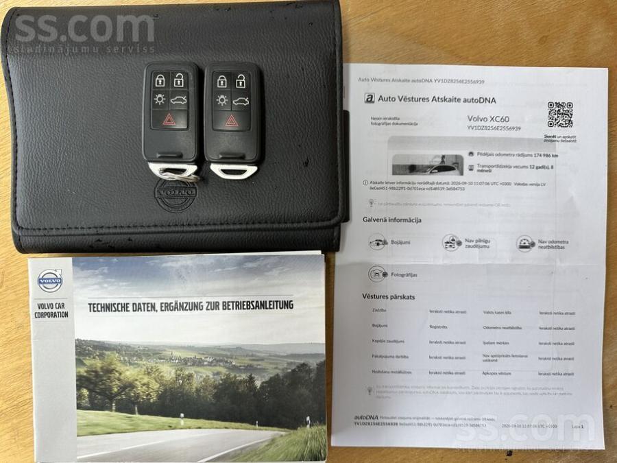 Balts Volvo XC60 2014 Rīga, ar dzinēja tilpumu 2.40 L un nobraukumu 181 tūkst. km par 13100 €, foto 9 vietnē AUTOMOTO.COM.LV
