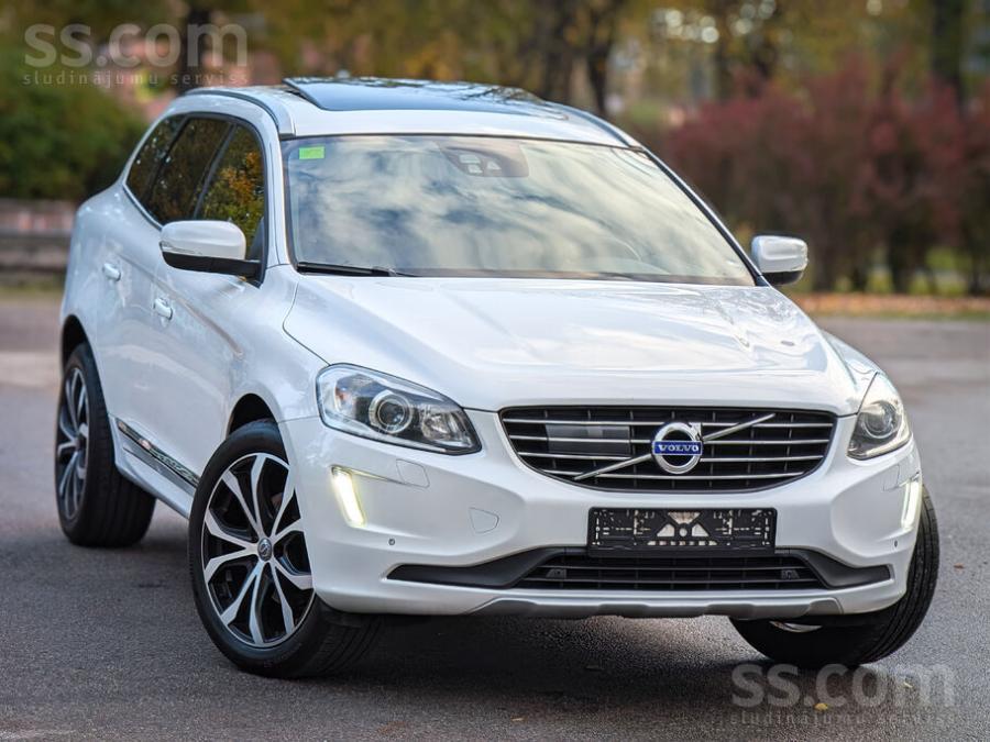 White Volvo XC60 2014 in Riga, with an engine capacity of 2.40 L and mileage of 0 thousand km for 12990 €, photo 9 on AUTOMOTO.COM.LV