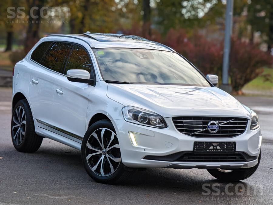 White Volvo XC60 2014 in Riga, with an engine capacity of 2.40 L and mileage of 0 thousand km for 12990 €, photo 10 on AUTOMOTO.COM.LV