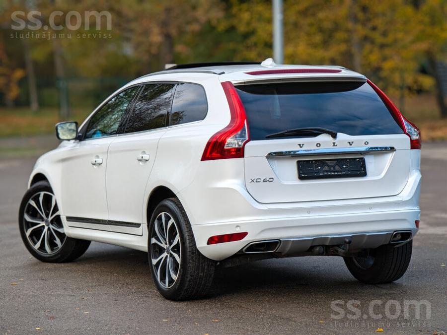 White Volvo XC60 2014 in Riga, with an engine capacity of 2.40 L and mileage of 0 thousand km for 12990 €, photo 11 on AUTOMOTO.COM.LV