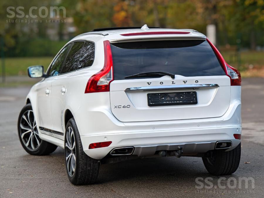 White Volvo XC60 2014 in Riga, with an engine capacity of 2.40 L and mileage of 0 thousand km for 12990 €, photo 12 on AUTOMOTO.COM.LV