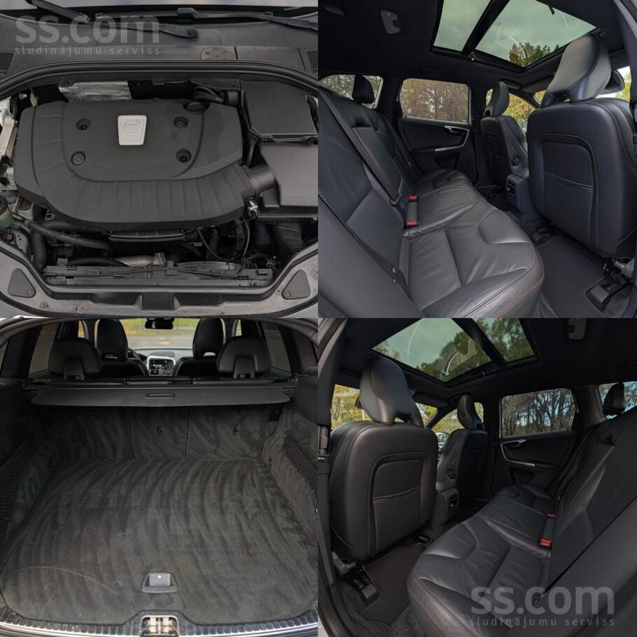 White Volvo XC60 2014 in Riga, with an engine capacity of 2.40 L and mileage of 0 thousand km for 12990 €, photo 33 on AUTOMOTO.COM.LV