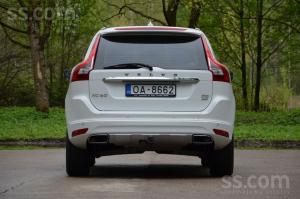 White Volvo XC60 2015 in Riga, with an engine capacity of 2.40 L and mileage of 182 thousand km for 16390 €, photo 8 on AUTOMOTO.COM.LV