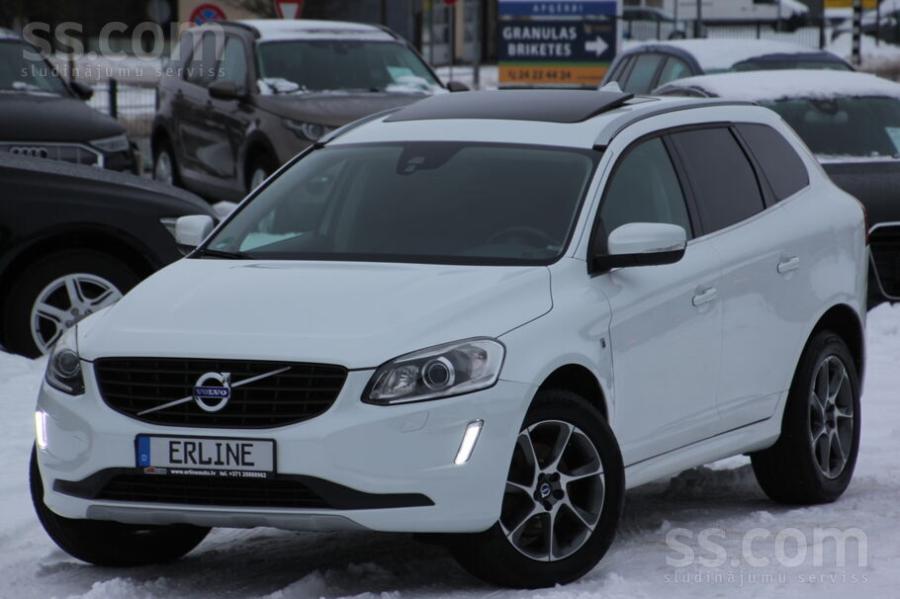 White Volvo XC60 2015 in Tukums, with an engine capacity of 2.00 L and mileage of 204 thousand km for 11990 €, photo 20 on AUTOMOTO.COM.LV