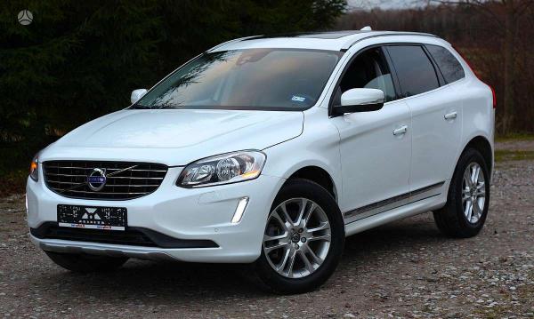 White Volvo XC60 2015 in Kretinga, with an engine capacity of 1.97 L and mileage of 165 thousand km for 11999 €, photo 2 on AUTOMOTO.COM.LV