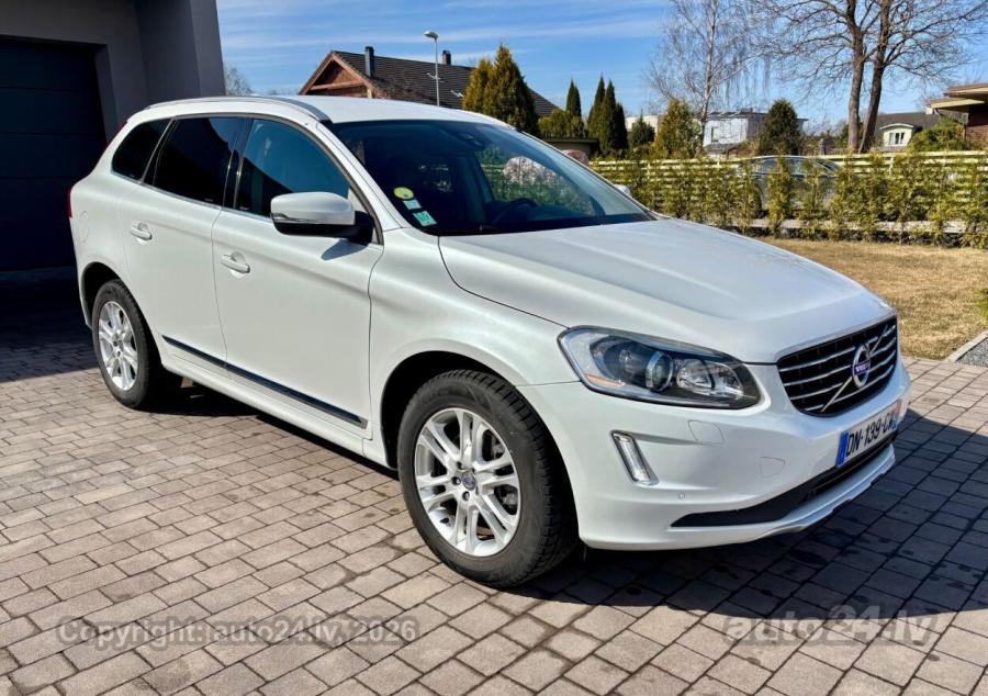 White Volvo XC60 2015 in Parnu, with an engine capacity of 2.00 L and mileage of 177 thousand km for 14490 €, photo 1 on AUTOMOTO.COM.LV