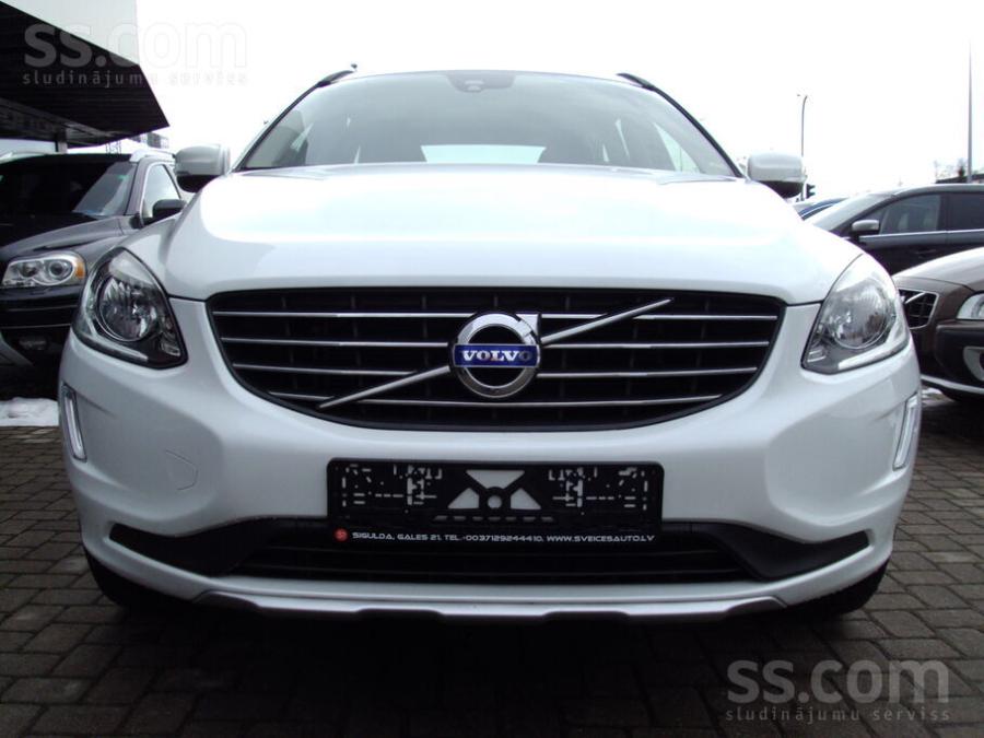 White Volvo XC60 2015 in Riga, with an engine capacity of 2.00 L and mileage of 104 thousand km for 16500 €, photo 17 on AUTOMOTO.COM.LV