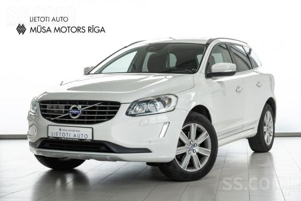 White Volvo XC60 2015 in Riga, with an engine capacity of 2.00 L and mileage of 270 thousand km for 10900 €, photo 1 on AUTOMOTO.COM.LV