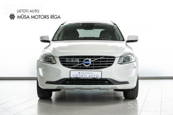 White Volvo XC60 2015 in Riga, with an engine capacity of 2.00 L and mileage of 270 thousand km for 10900 €, photo 3 on AUTOMOTO.COM.LV