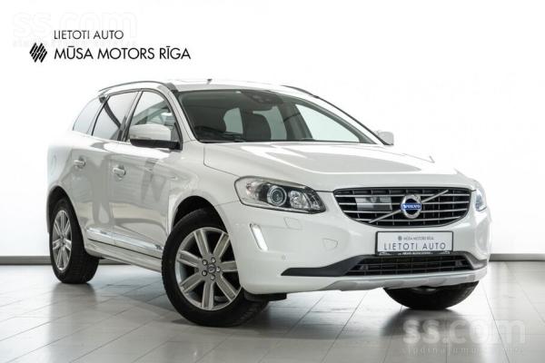 White Volvo XC60 2015 in Riga, with an engine capacity of 2.00 L and mileage of 270 thousand km for 10900 €, photo 9 on AUTOMOTO.COM.LV