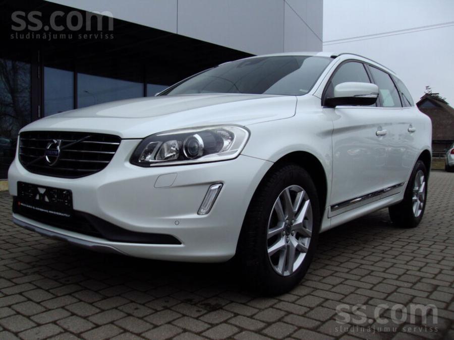 White Volvo XC60 2016 in Riga, with an engine capacity of 2.40 L and mileage of 177 thousand km for 23500 €, photo 1 on AUTOMOTO.COM.LV
