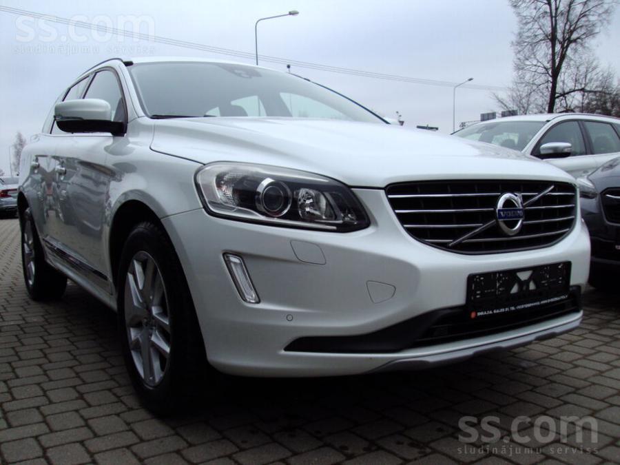 White Volvo XC60 2016 in Riga, with an engine capacity of 2.40 L and mileage of 177 thousand km for 23500 €, photo 2 on AUTOMOTO.COM.LV