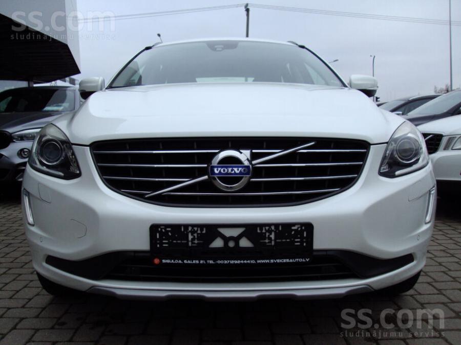 White Volvo XC60 2016 in Riga, with an engine capacity of 2.40 L and mileage of 177 thousand km for 23500 €, photo 15 on AUTOMOTO.COM.LV