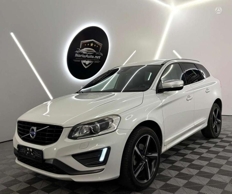 White Volvo XC60 2016 in Marijampole, with an engine capacity of 1.97 L and mileage of 300 thousand km for 12750 €, photo 14 on AUTOMOTO.COM.LV