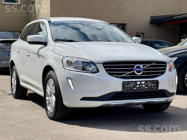 White Volvo XC60 2016 in Riga, with an engine capacity of 2.00 L and mileage of 0 thousand km for 16900 €, photo 1 on AUTOMOTO.COM.LV
