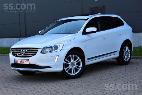 White Volvo XC60 2016 in Riga, with an engine capacity of 2.40 L and mileage of 260 thousand km for 15990 €, photo 2 on AUTOMOTO.COM.LV