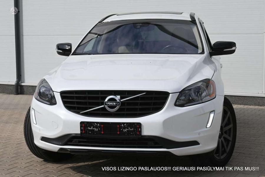 White Volvo XC60 2016 in Kretinga, with an engine capacity of 1.97 L and mileage of 238 thousand km for 13699 €, photo 3 on AUTOMOTO.COM.LV