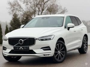 White Volvo XC60 2017 in Utena, with an engine capacity of 1.97 L and mileage of 214 thousand km for 19950 €, photo 2 on AUTOMOTO.COM.LV