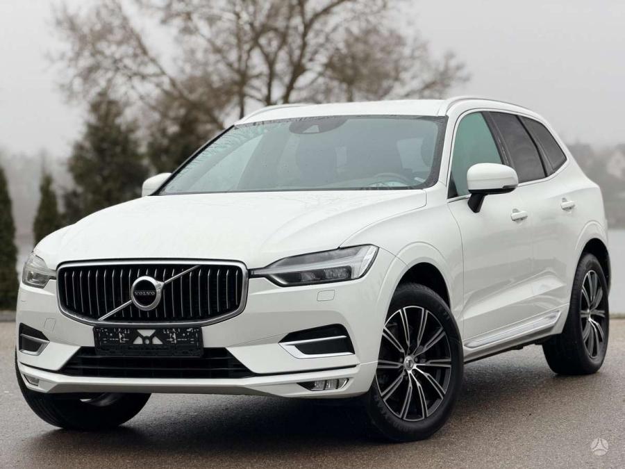 White Volvo XC60 2017 in Utena, with an engine capacity of 1.97 L and mileage of 214 thousand km for 19950 €, photo 2 on AUTOMOTO.COM.LV