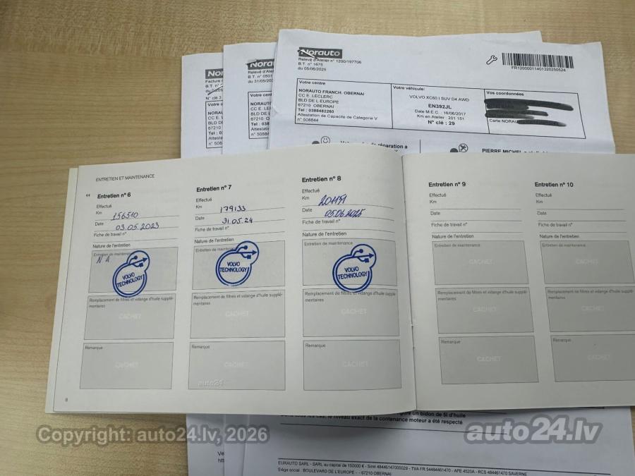 Balts Volvo XC60 2017 Tallina, ar dzinēja tilpumu 2.40 L un nobraukumu 210 tūkst. km par 16500 €, foto 26 vietnē AUTOMOTO.COM.LV