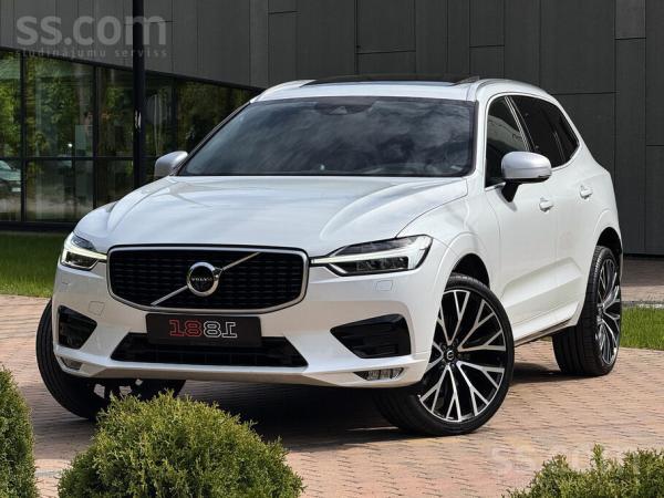 White Volvo XC60 2017 in Riga, with an engine capacity of 2.00 L and mileage of 99 thousand km for 23800 €, photo 1 on AUTOMOTO.COM.LV