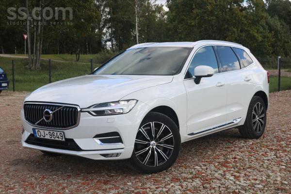 White Volvo XC60 2017 in Kuldiga, with an engine capacity of 2.00 L and mileage of 387 thousand km for 17500 €, photo 4 on AUTOMOTO.COM.LV