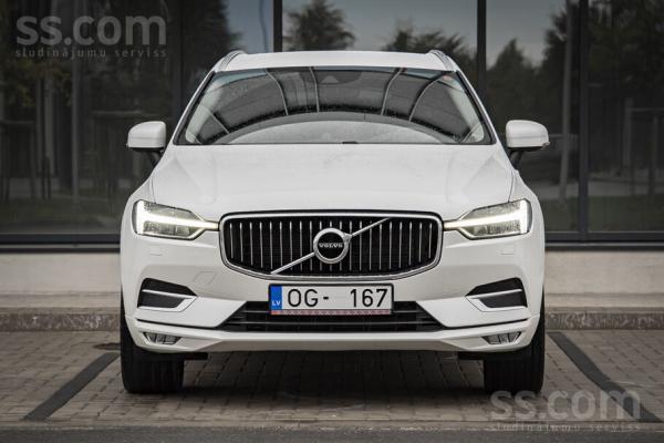 White Volvo XC60 2018 in Riga, with an engine capacity of 2.00 L and mileage of 198 thousand km for 25950 €, photo 2 on AUTOMOTO.COM.LV