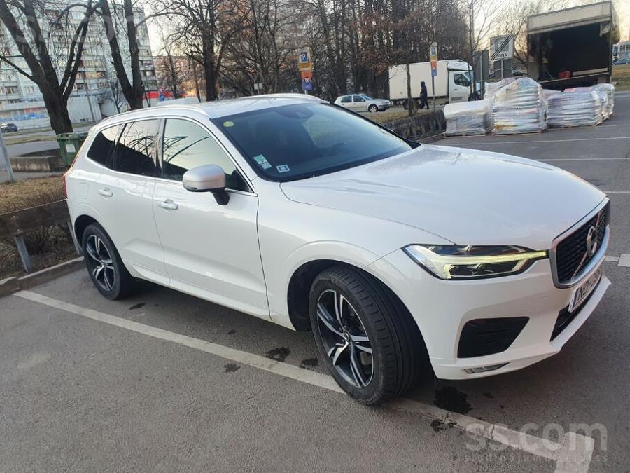 White Volvo XC60 2018 in Riga, with an engine capacity of 2.00 L and mileage of 365 thousand km for 15999 €, photo 4 on AUTOMOTO.COM.LV